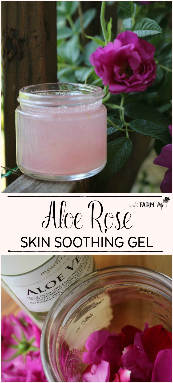 Aloe Rose Skin Soothing Gel