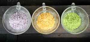Naturally Colored Decorating Sugar (Using Edible Flowers)