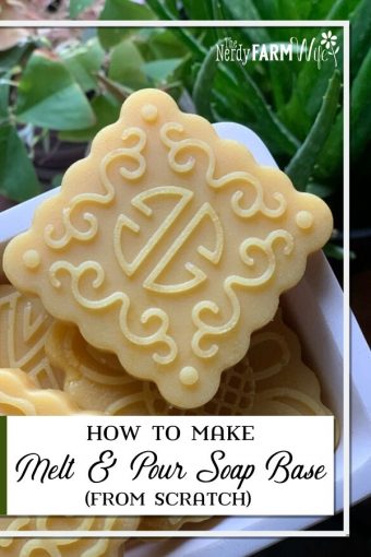 (From Scratch) How to Make Melt & Pour Soap Base