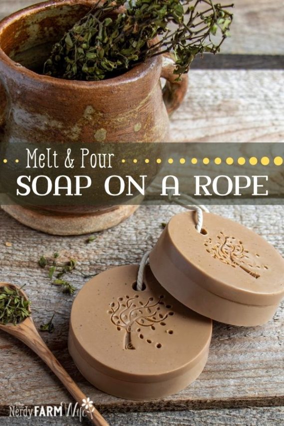 How to Make Soap on a Rope (Melt & Pour)