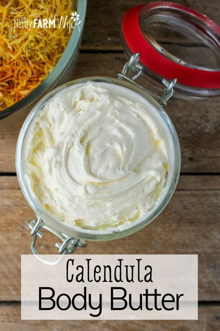 Calendula Bath Melts + Body Butter Recipes