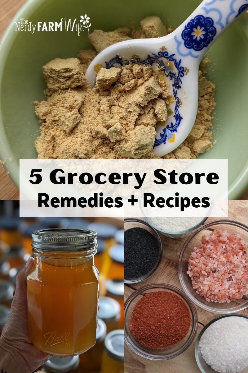 5 Grocery Store Remedies + Ways to Use Them