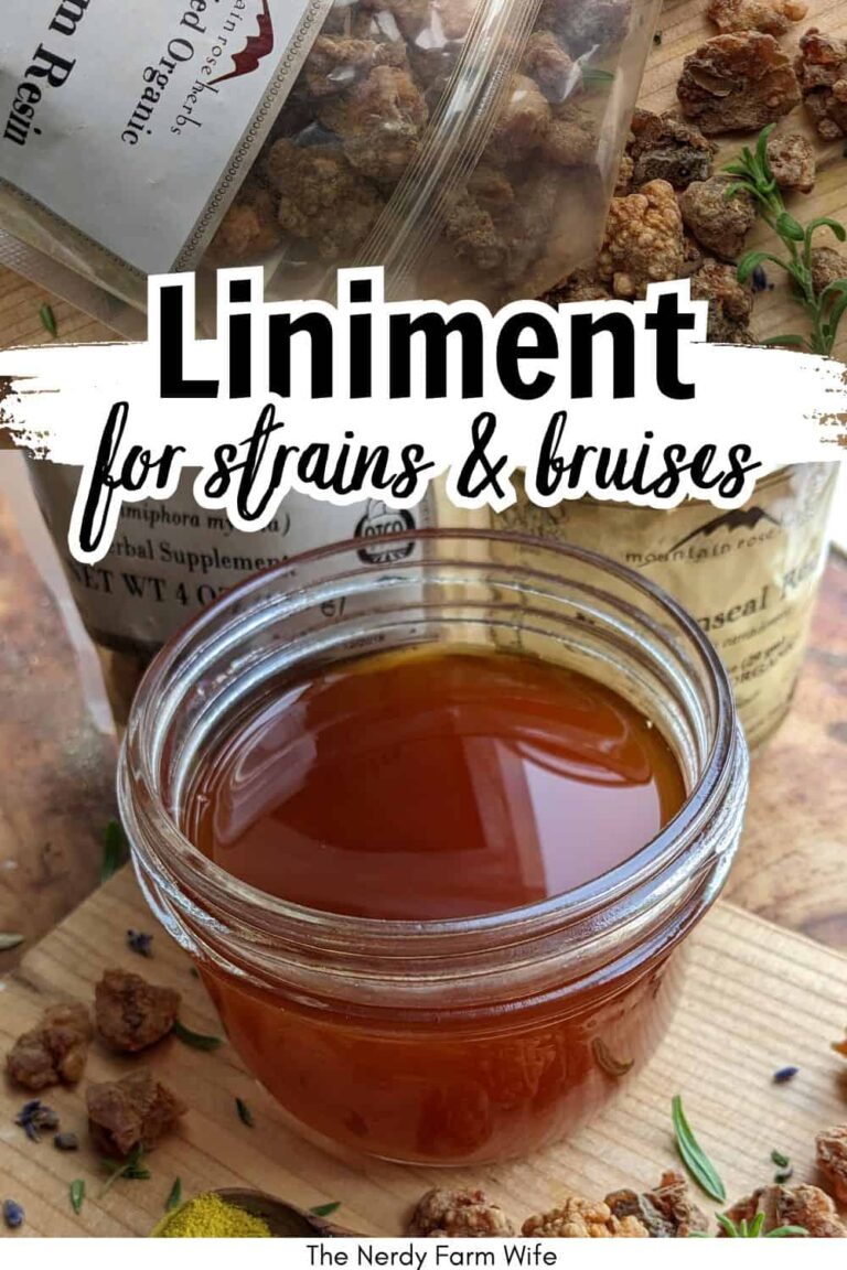 How to Make Homemade Liniments (+printable, formula & recipes!)