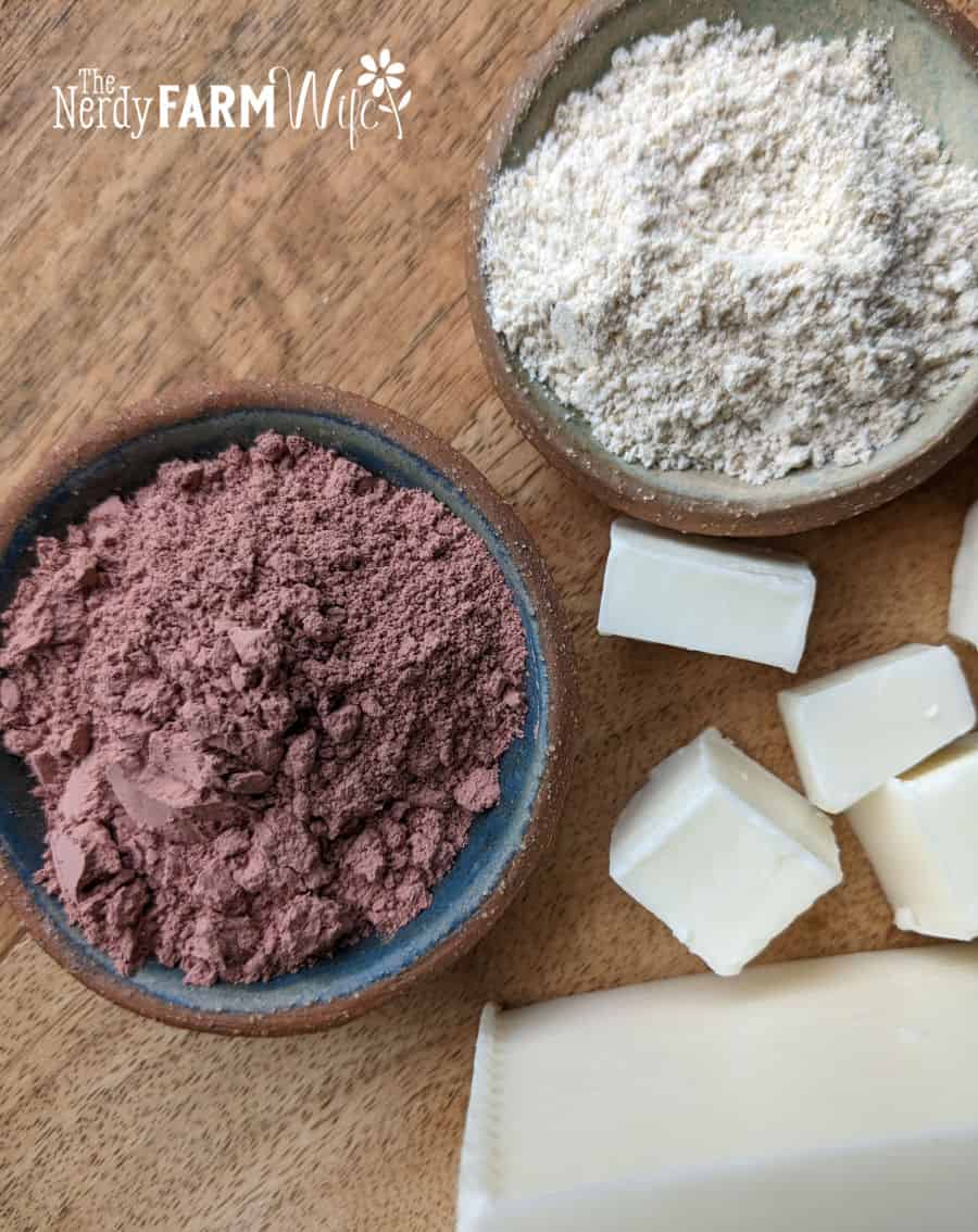 Rose Clay & Oatmeal Shower Bars (M&P)