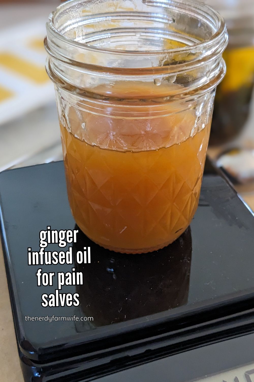 Ginger Pain Salve Recipe